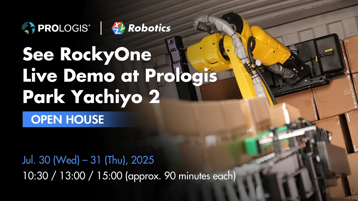 XYZ Robotics to Showcase Live Demo of RockyOne at Prologis Park Yachiyo 2